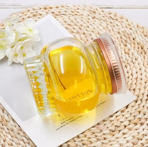 wholesale 400 ml cubilose empty caviar bowl shape jar hot sauce honey ...